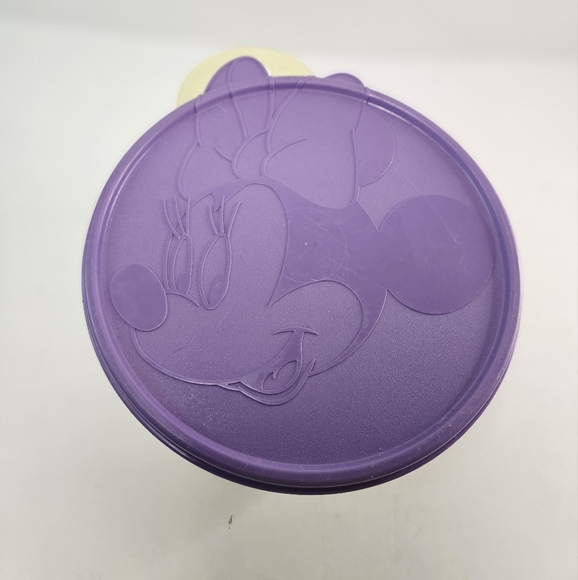 Tupperware | Dining | Minnie Mouse Tupperware Bowl With Lid Vintage ...